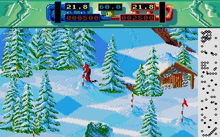 Advanced Ski Simulator - Atari ST game | Atari Legend